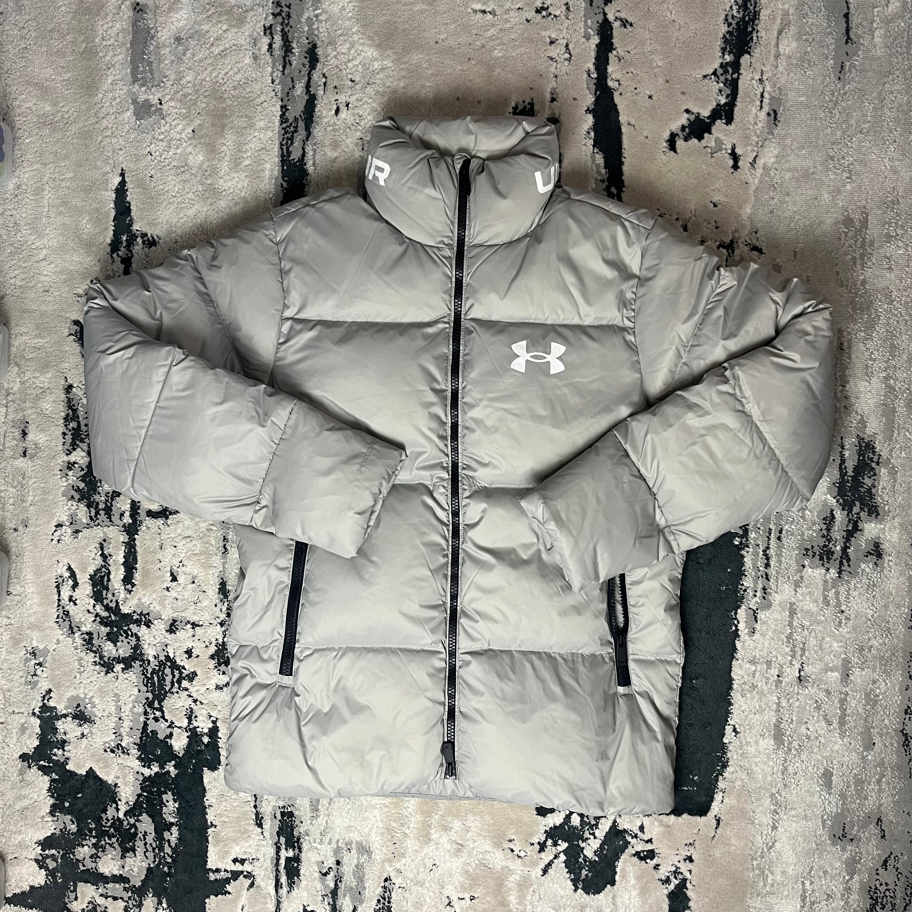 UNDER ARMOUR STORM PUFFER JACKET - GREY – ACTIVE TRENDZ LTD
